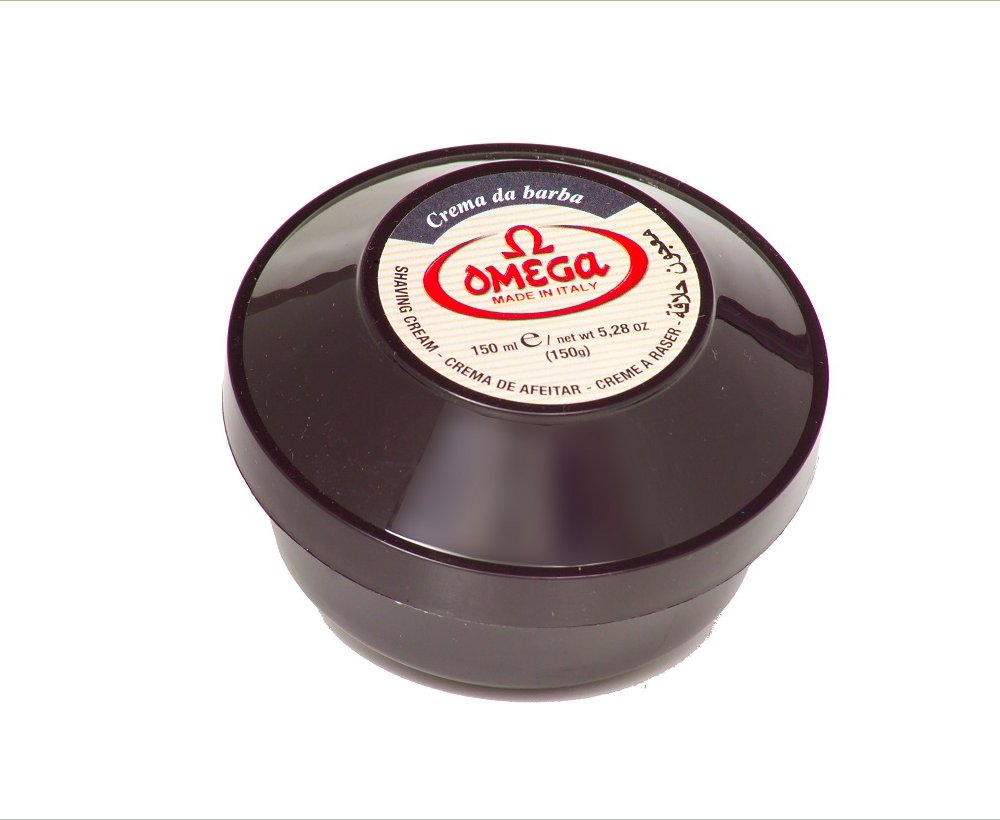 Omega Eucalyptus Shaving Cream in Bowl (150ml/5.2oz) - Mike's Hair Studio
